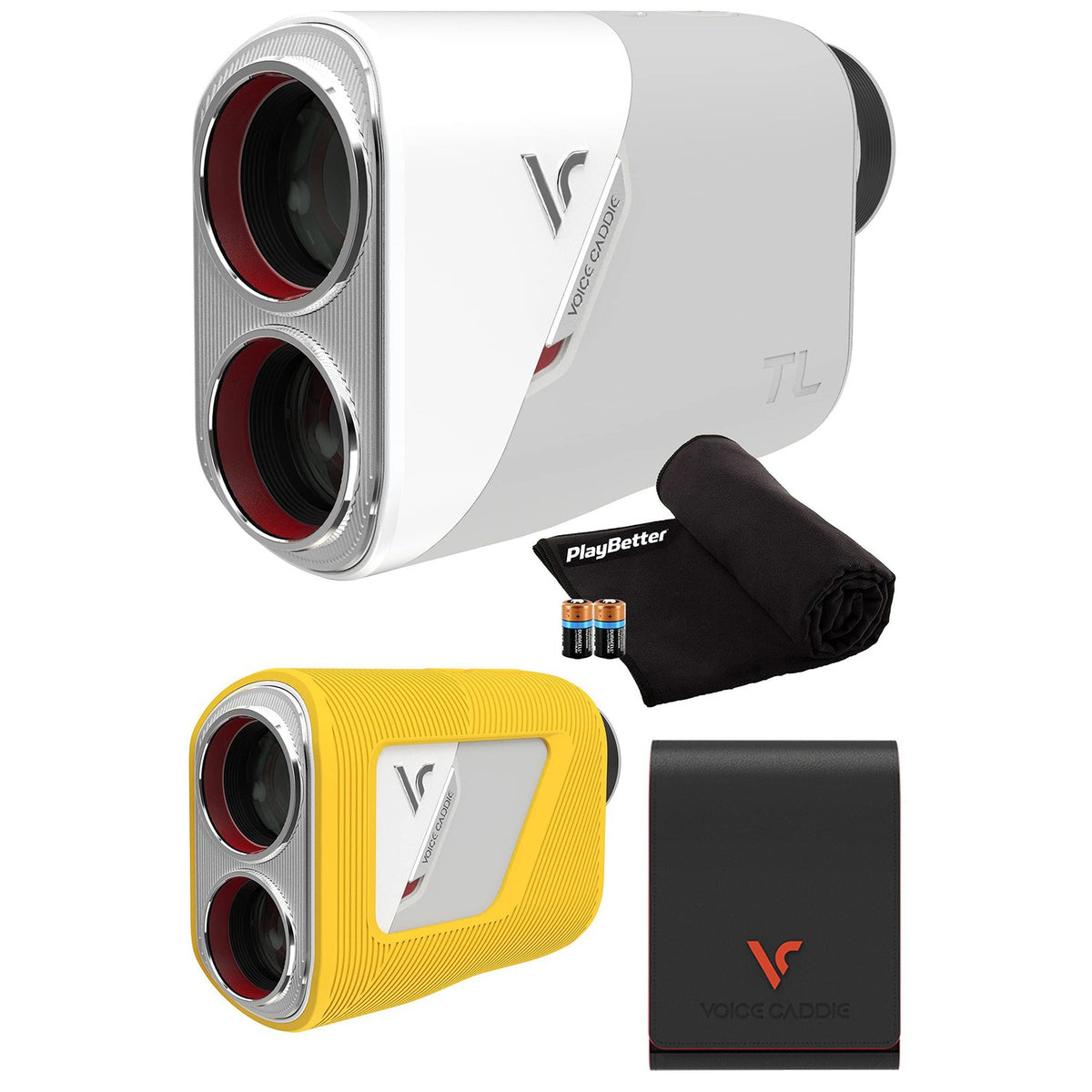 Voice Caddie TL1 Golf Rangefinder with Slope - Laser Distance Measure ...